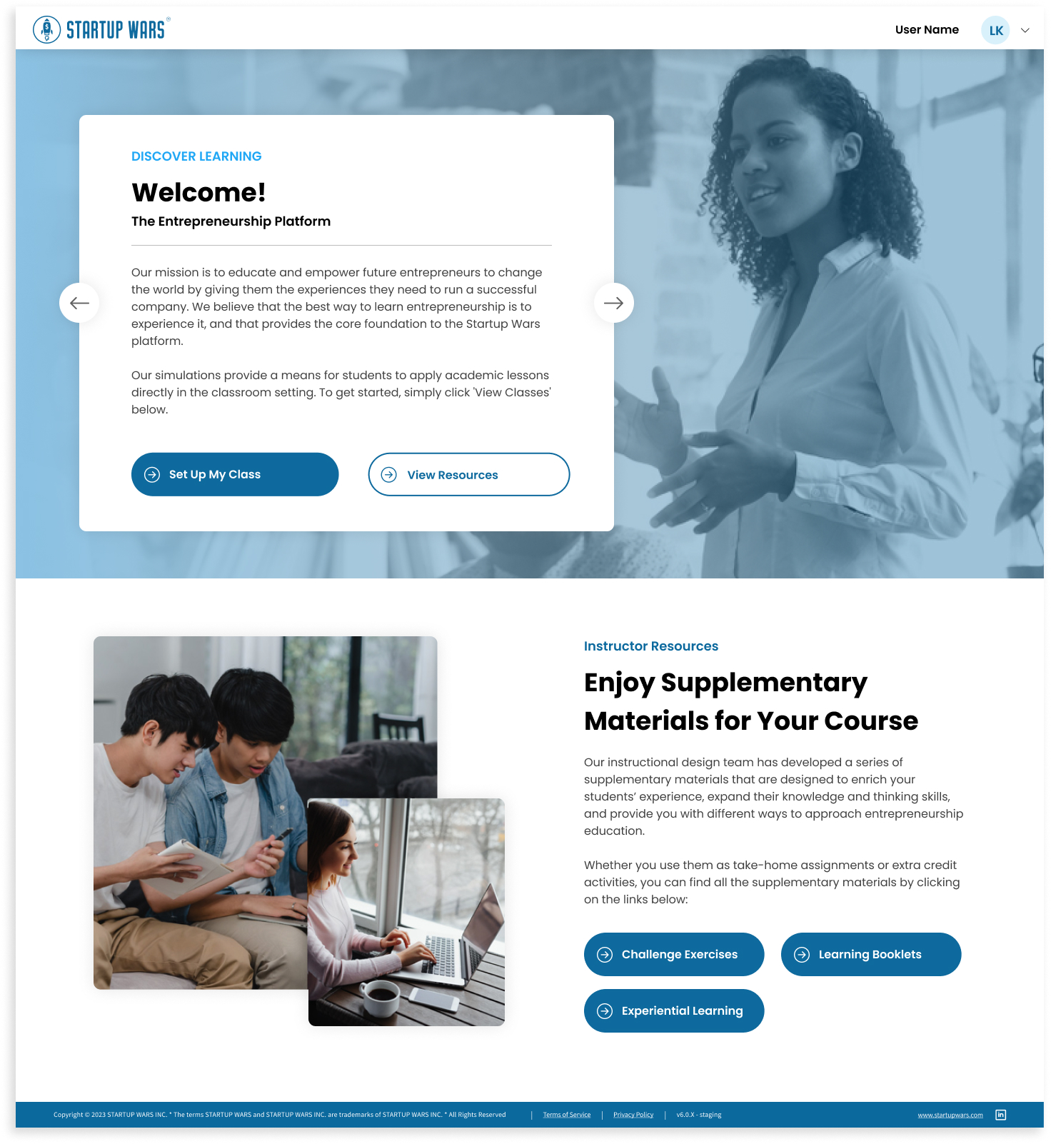 For Educators | Startup Wars