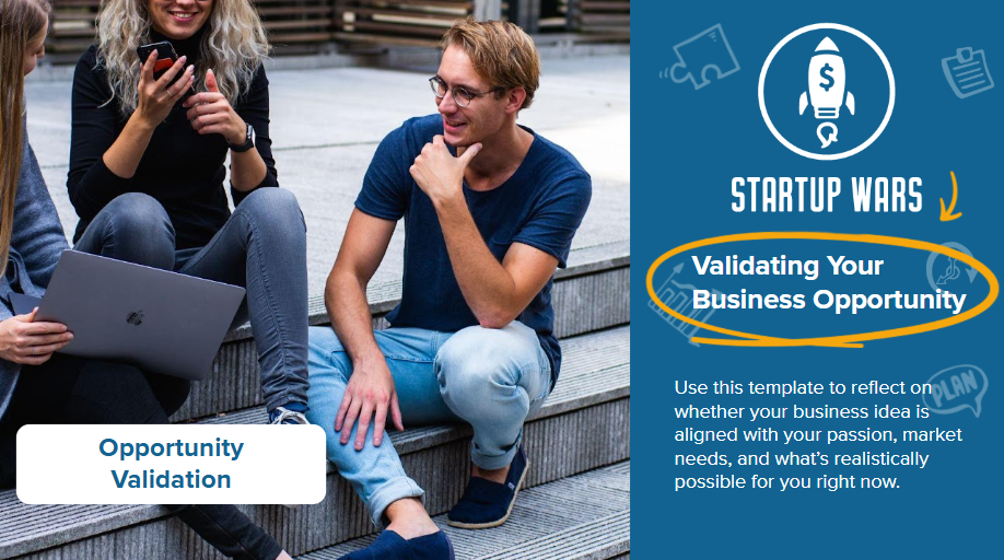 Activity: Opportunity Validation Checklist | Startup Wars